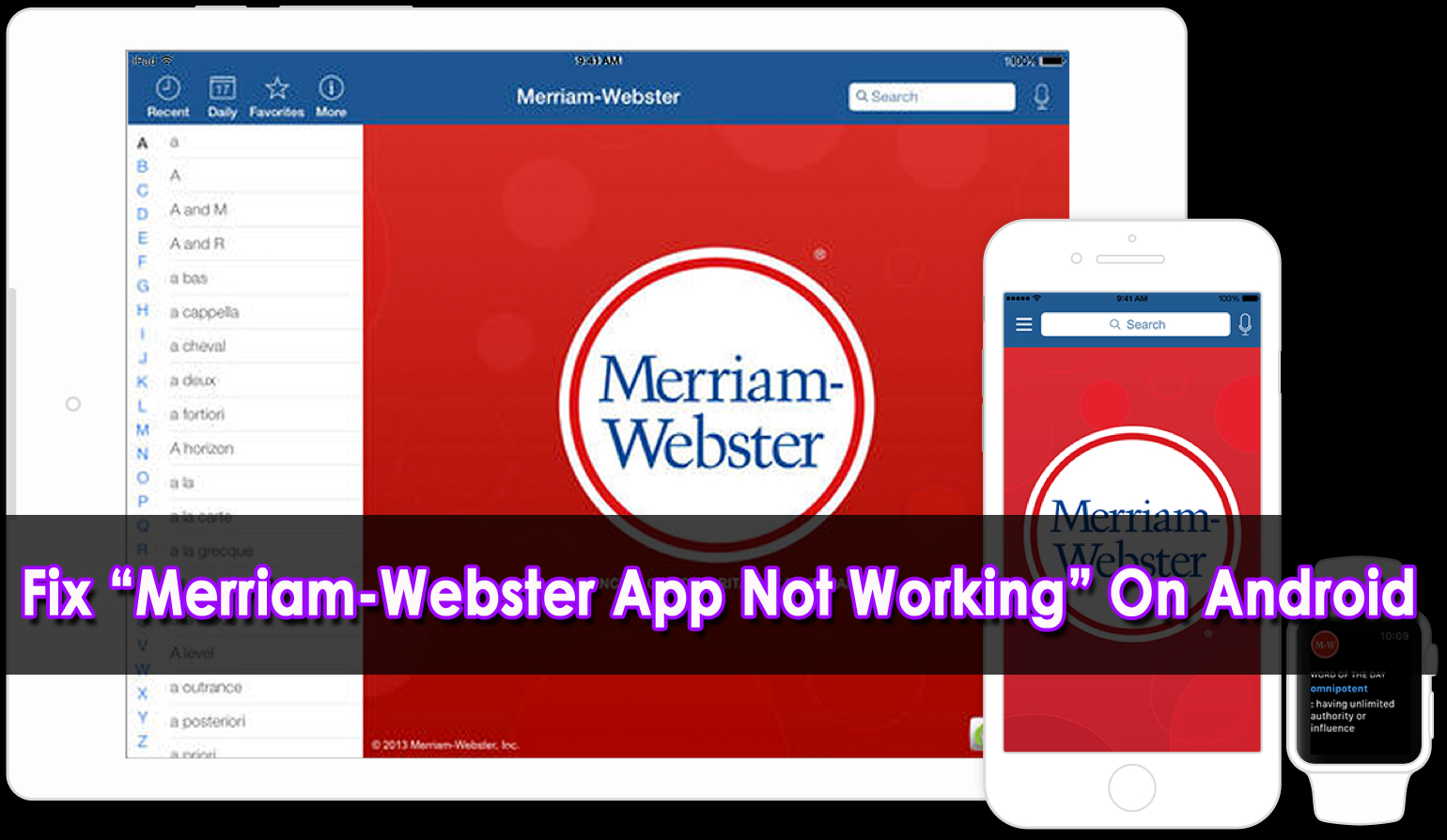 11 Effective Ways To Fix “Merriam-Webster App Not Working” On Android