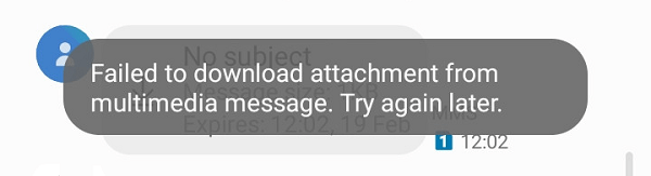 13 Fixes 'Failed to Download Attachment from Multimedia Message'