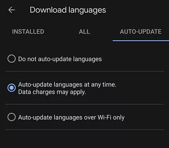 Fixed: Speech Service By Google Waiting For Network Connection Error